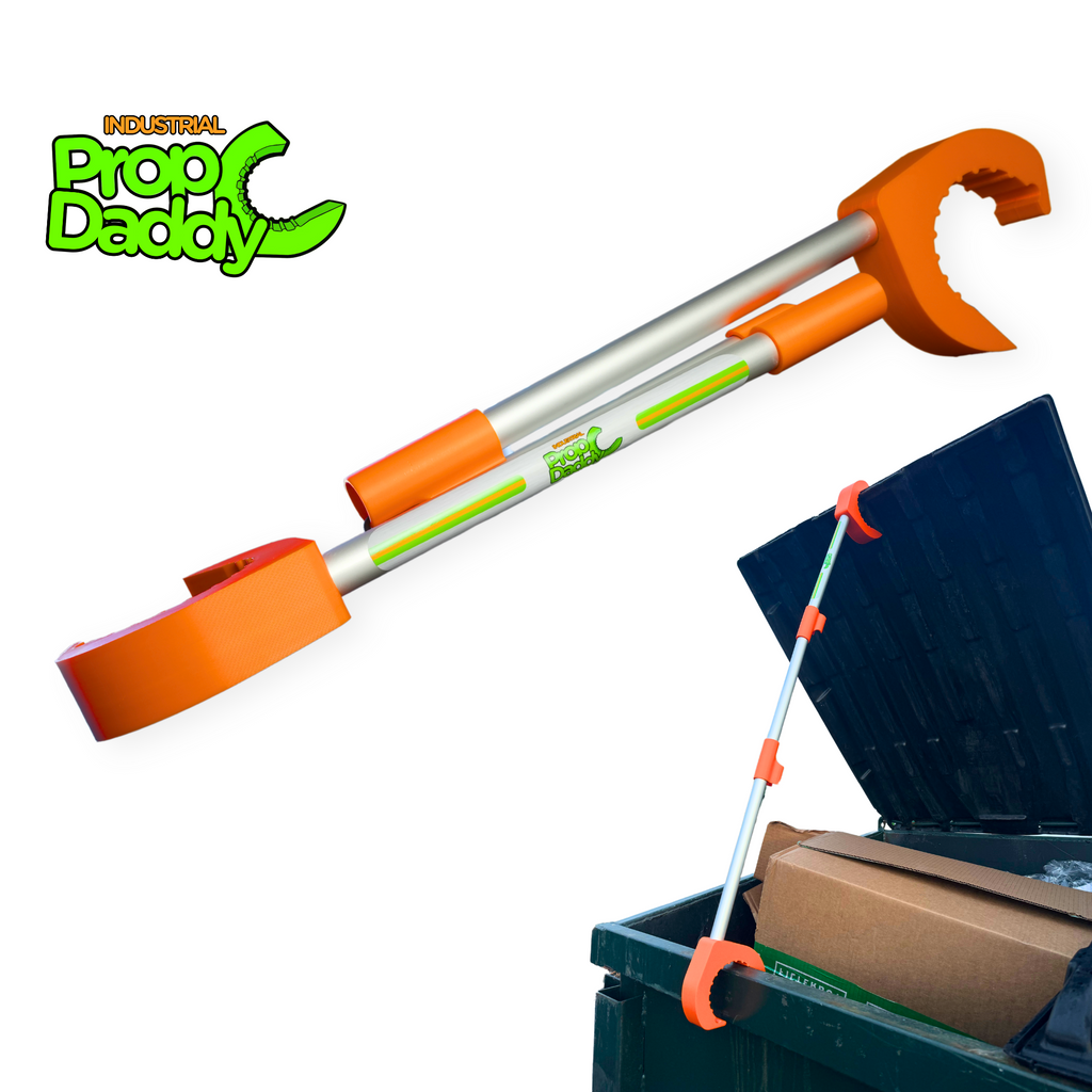 Dumpster Lid Propping Tool The PropDaddy – ThePropDaddyShop